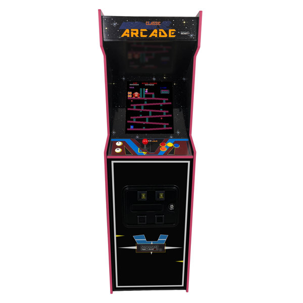 Suncoast Arcade Full Size Arcade Machine with 19" Monitor and 60 Retro ...