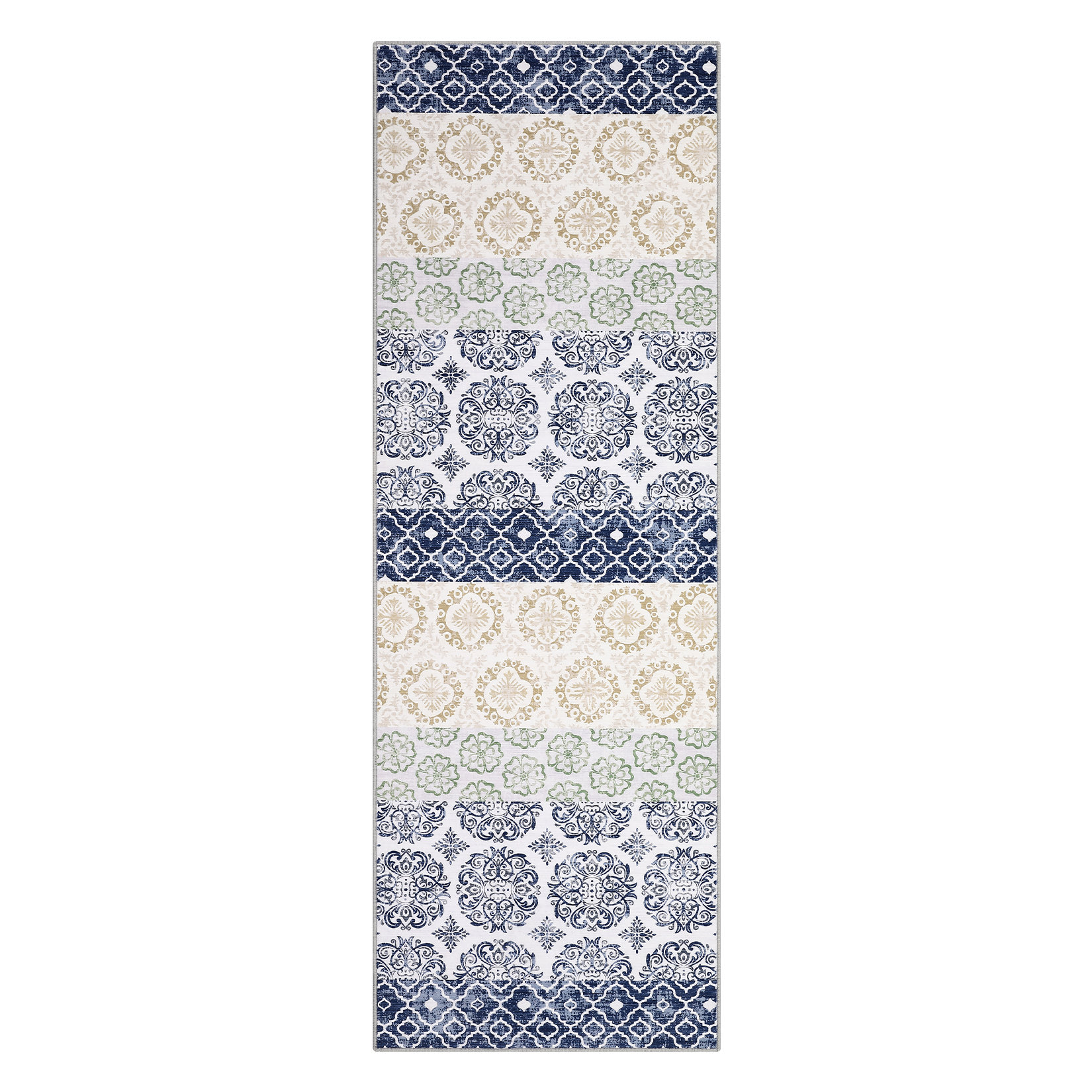 Bungalow Rose Machine Washable Living Room Rugs Large Neutral Rug with ...