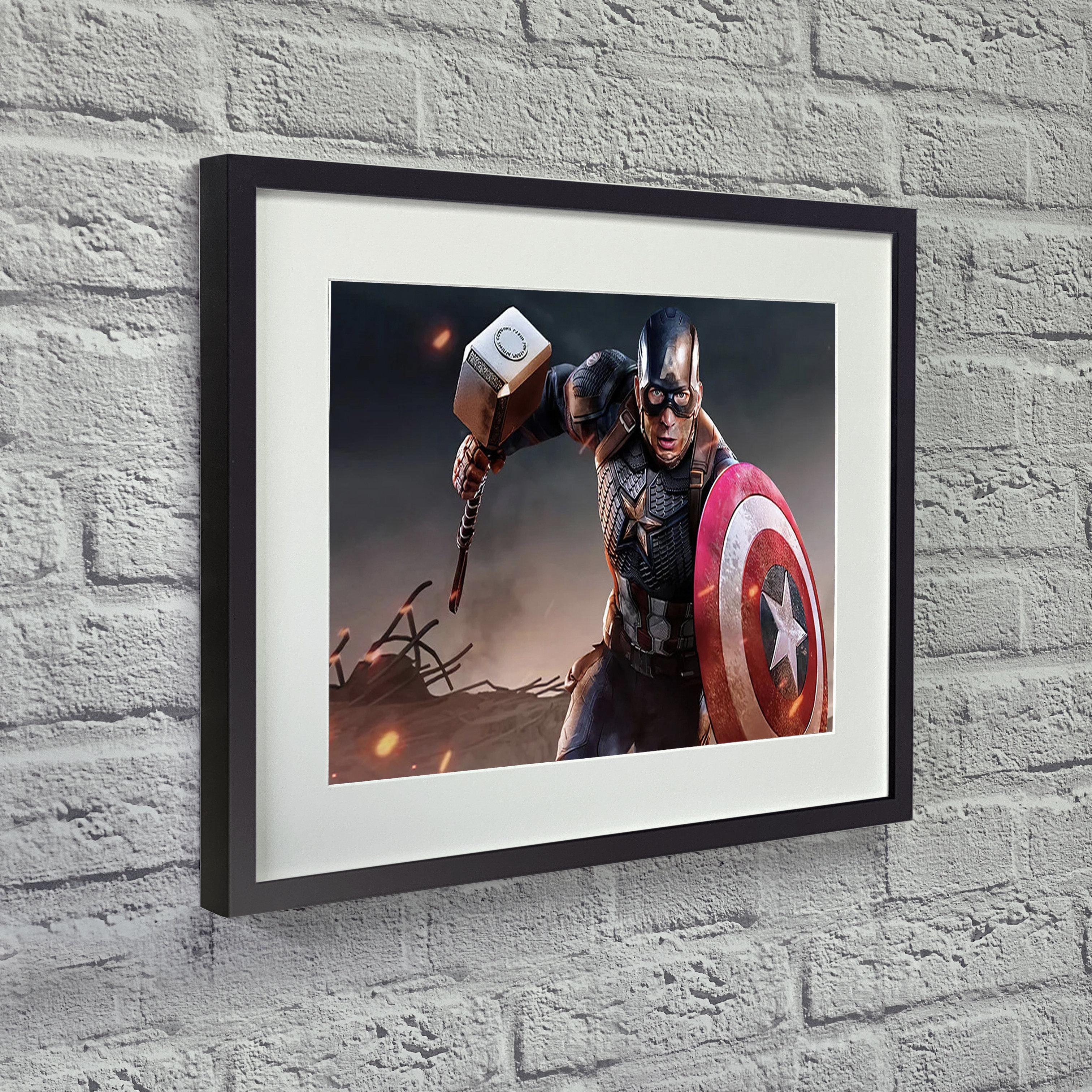 Ebern Designs Captain America Wall Art, Avengers Wall Art, Marvel Wall ...