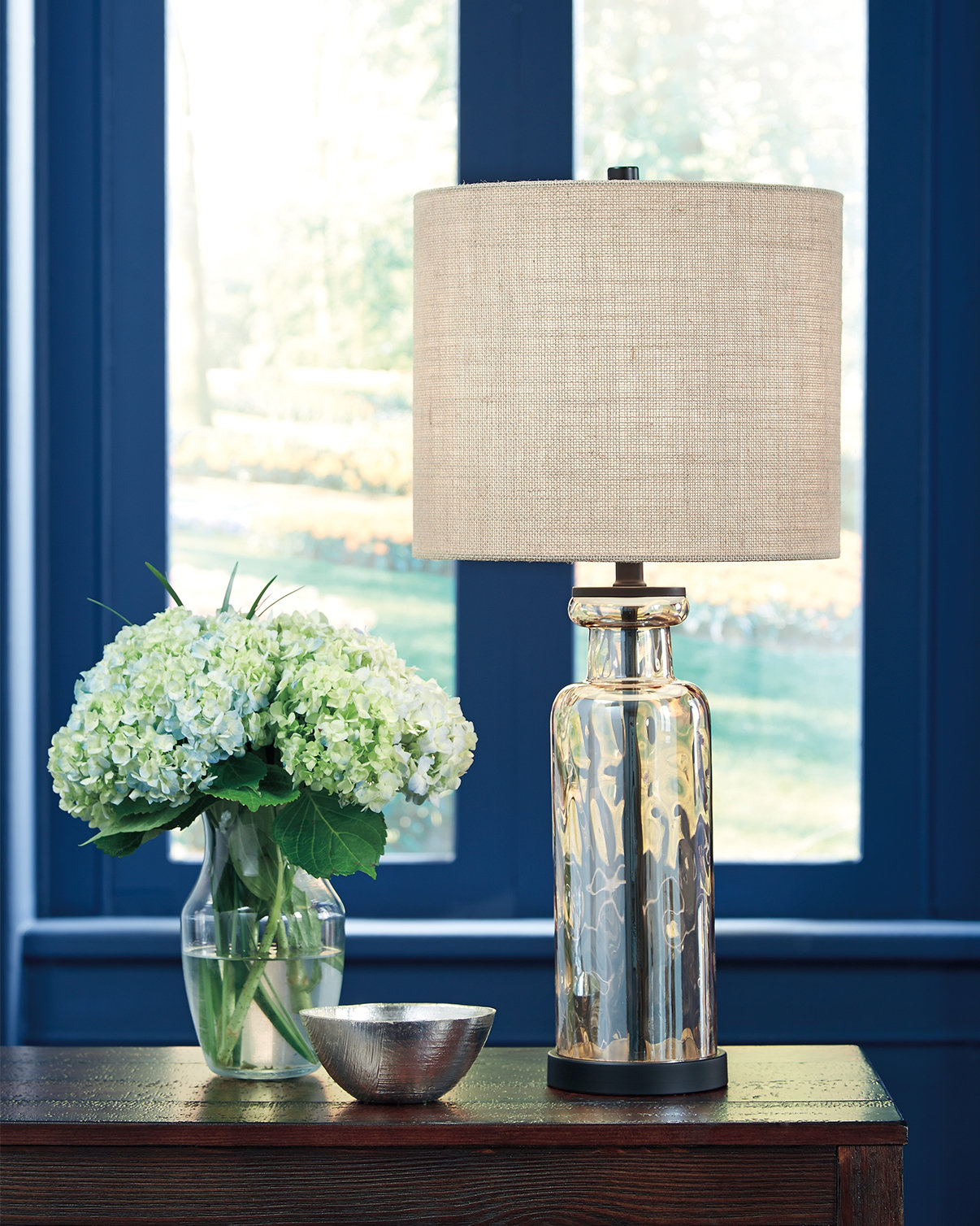 Lark Manor™ Arva 28" Champagne Table Lamp & Reviews | Wayfair