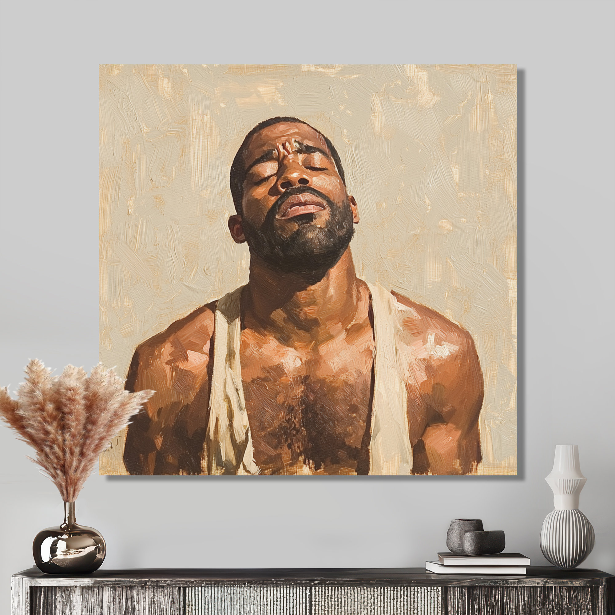 Ophelia & Co. African American Man Memory - People Metal Wall Art, Men ...