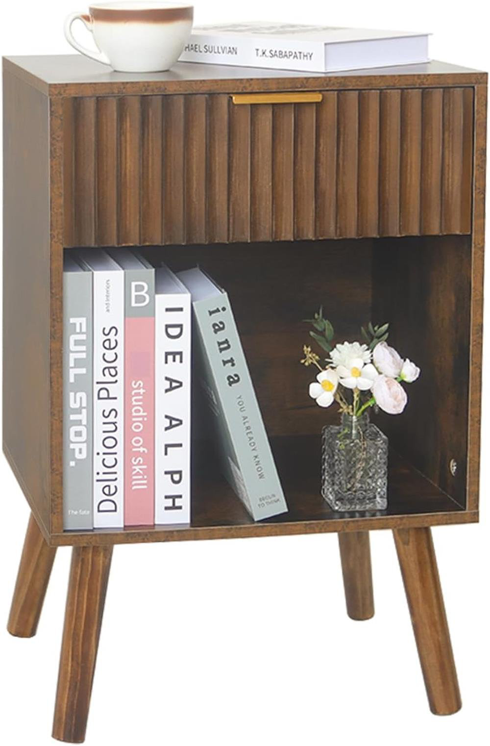 George Oliver Medieval Modern Bedside Table | Wayfair