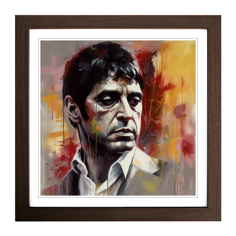 Marlow Home Co. Scarface Gestural Art - Single Picture Frame Art Prints ...