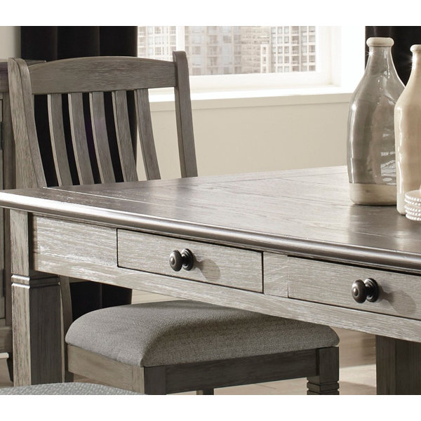 August Grove® Abrie 72'' Four leg Dining Table | Wayfair