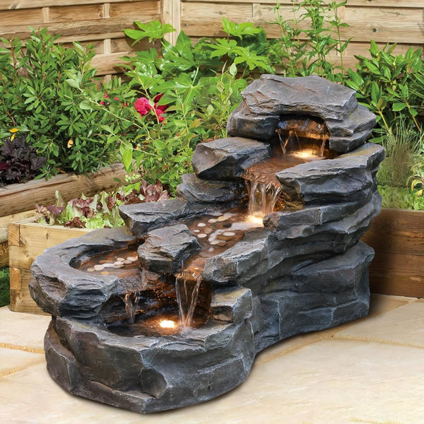 Electric Outdoor Fountains | Plug In Water Fountain