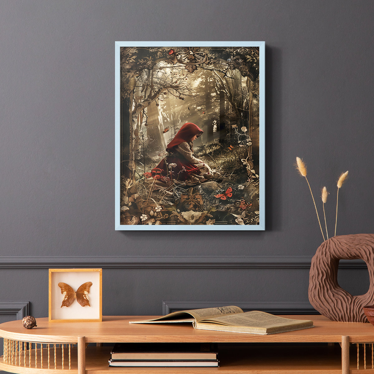 Millwood Pines WOMEN Series CCCXC -Premium Framed Print -Ready to Hang ...