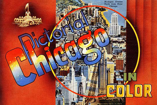 Buyenlarge 'Pictorial Chicago In Color' Vintage Advertisement | Wayfair