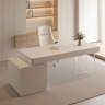 Inbox Zero Modern and simple white desk with drawers | Wayfair