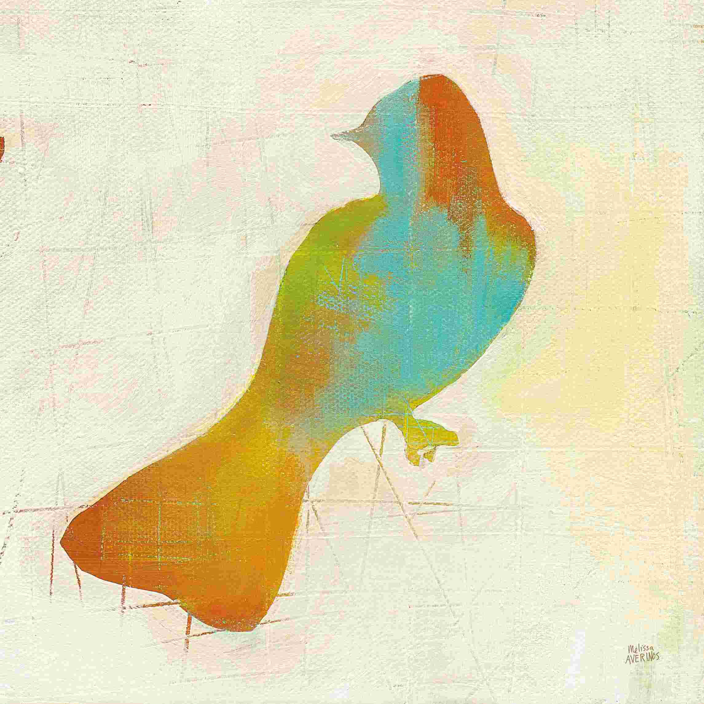 Red Barrel Studio Flight Patterns Bird IV Blue/Orange - Wayfair Canada