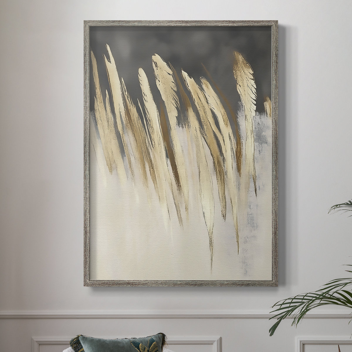 Mercer41 FLORAL Series DCLXIII Framed Print - Solid Wood | Wayfair