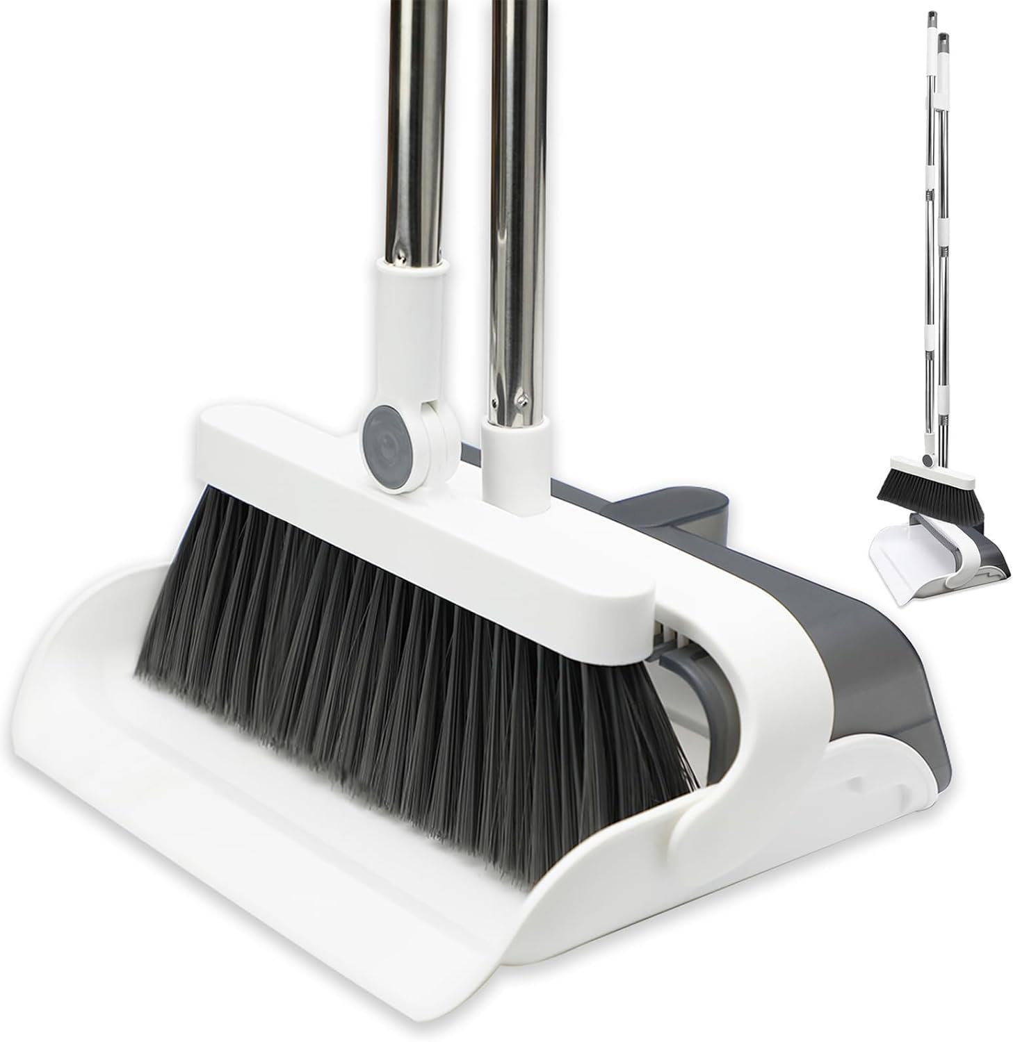 IMPIAR 8" Long Stainless Steel Handle Brooms - Wayfair Canada