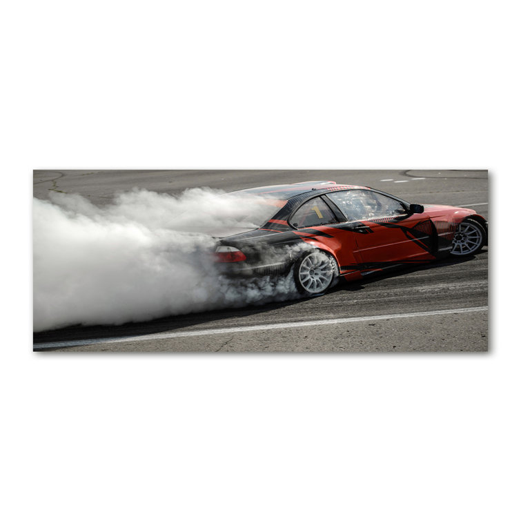 Brayden Studio Drift Track - No Frame Print on Canvas | Wayfair.co.uk