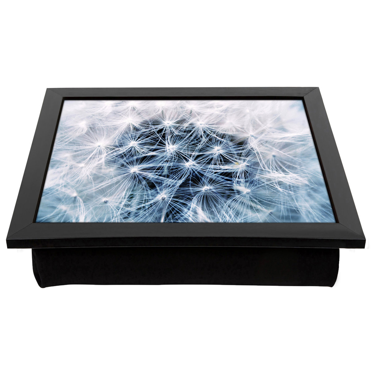 17 Stories Flower Dandelion Seeds Lap Tray with Cushion | Wayfair.co.uk