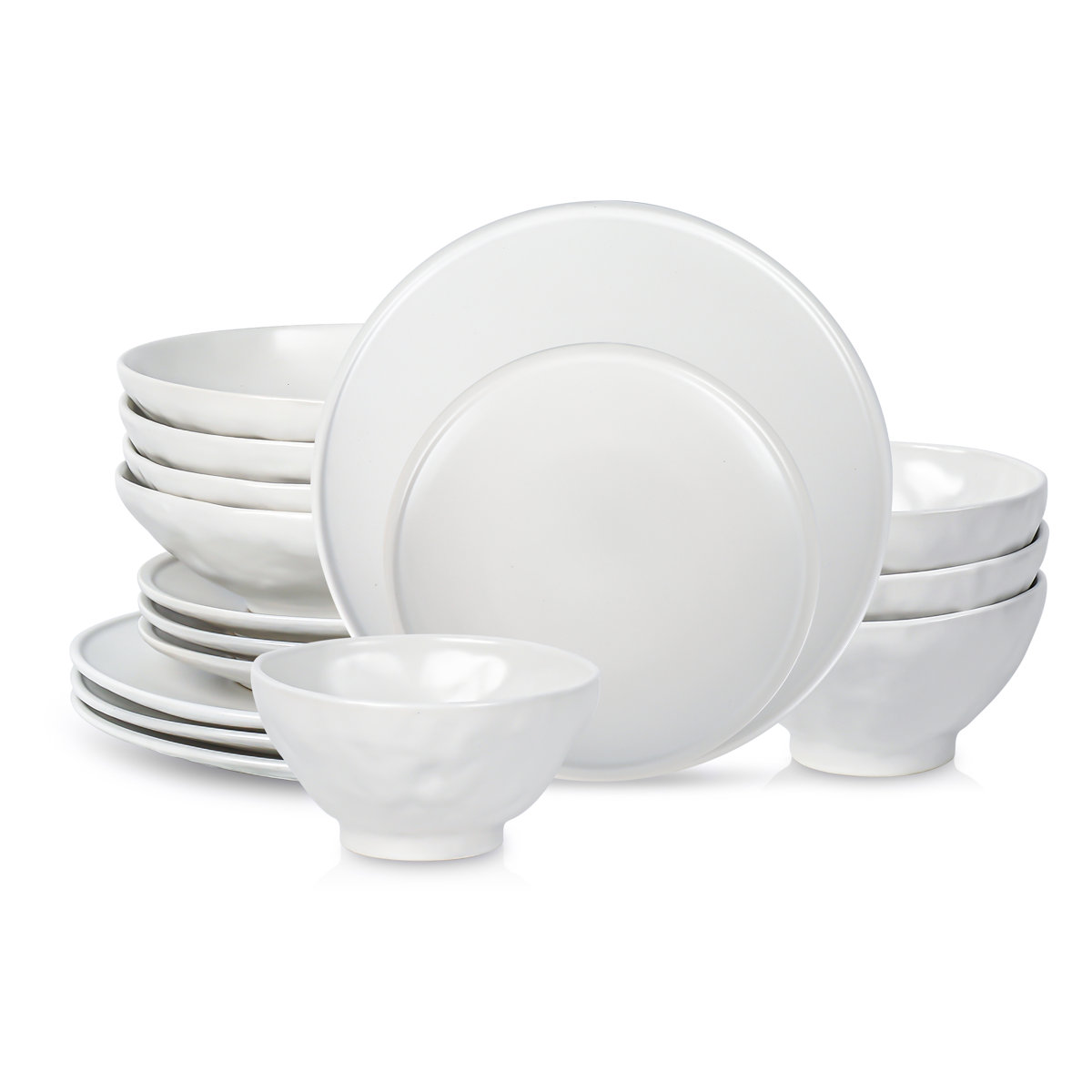 Stone By Mercer Project Dinnerware Set - Service for 4 & Reviews | Joss ...
