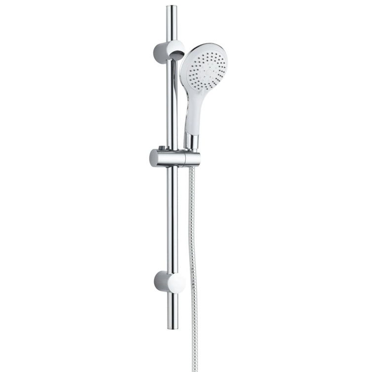 Belfry Bathroom Pavel Shower Bar Set 5 Functions 70cm Liana Chrome ...