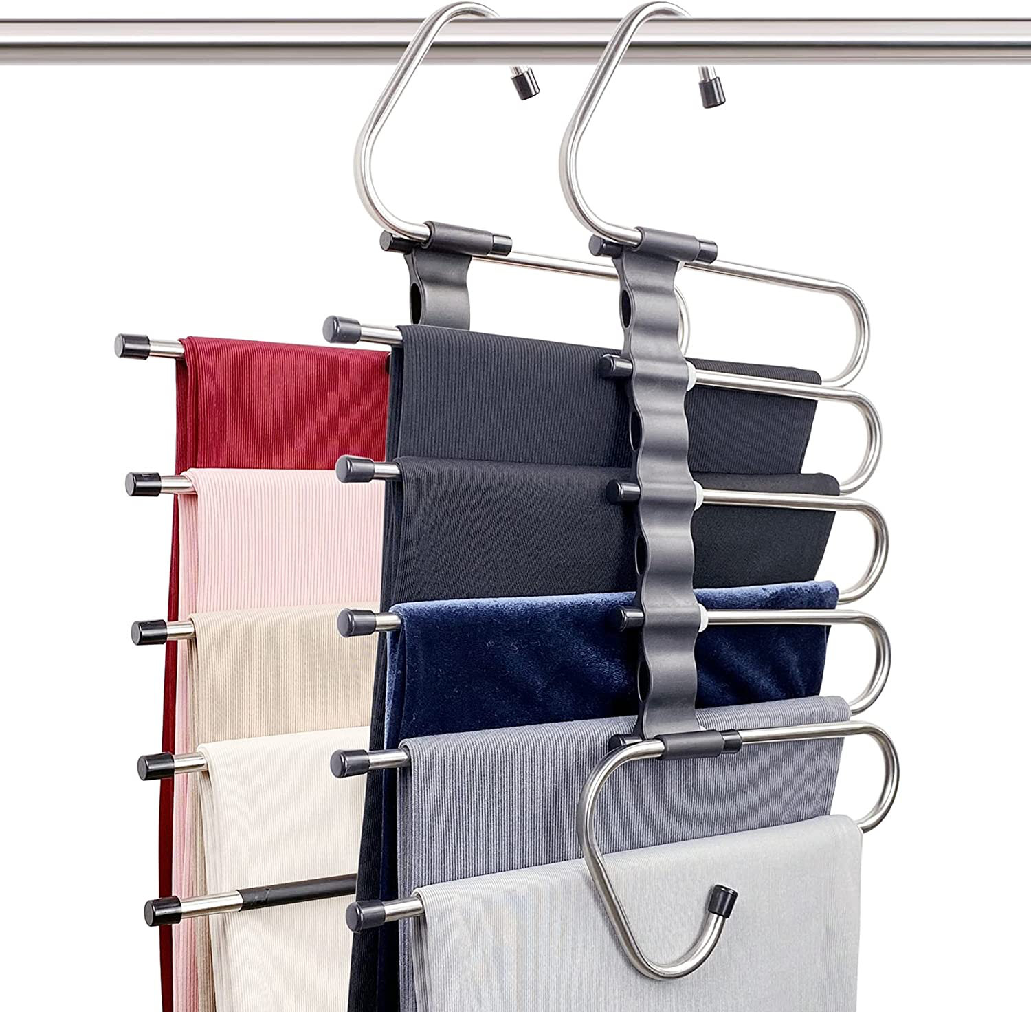 Rebrilliant Lamprini Metal Kids Multi - Layer Hanger | Wayfair