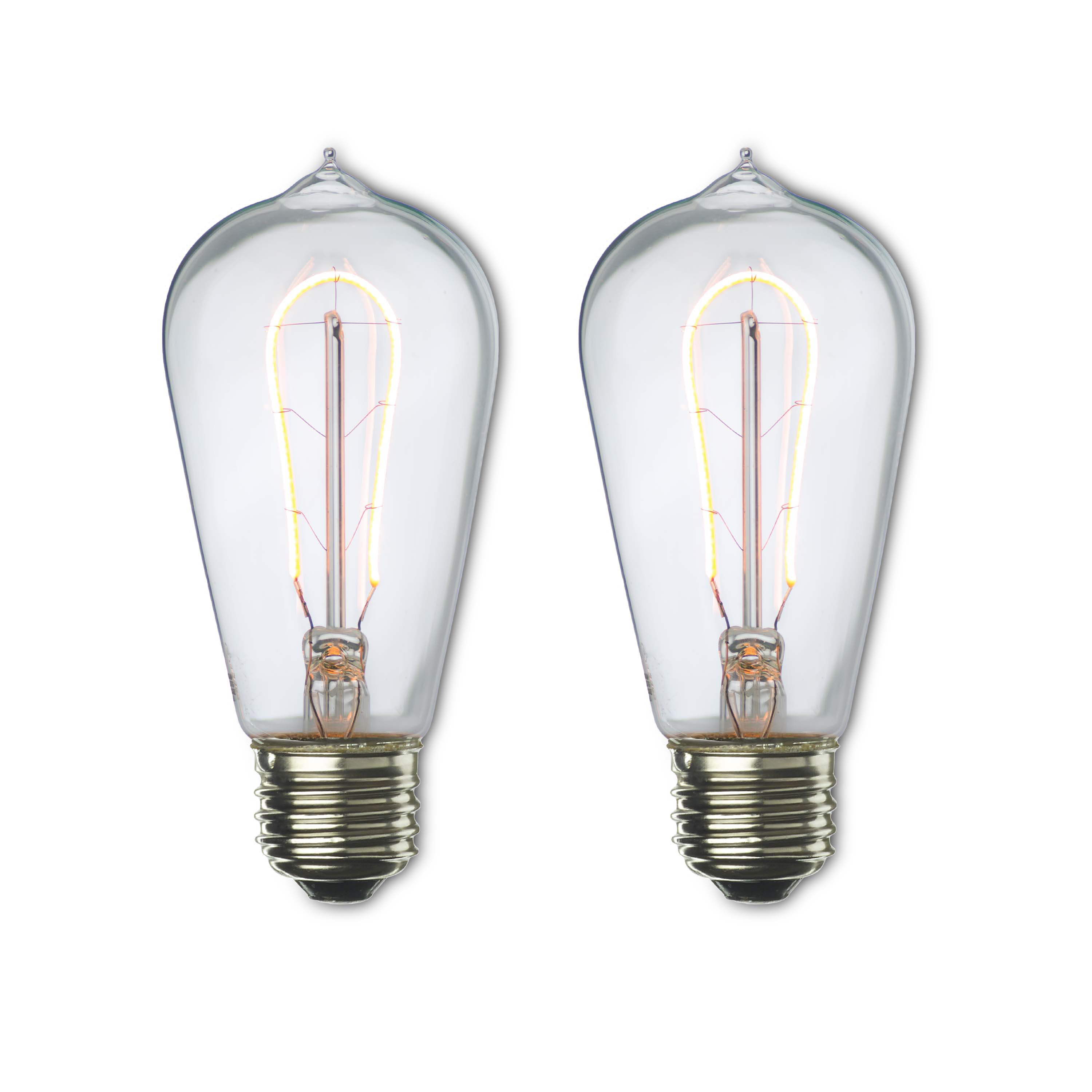 Bulbrite Industries 40 Watt Equivalent, ST18 LED, Antique Dimmable ...