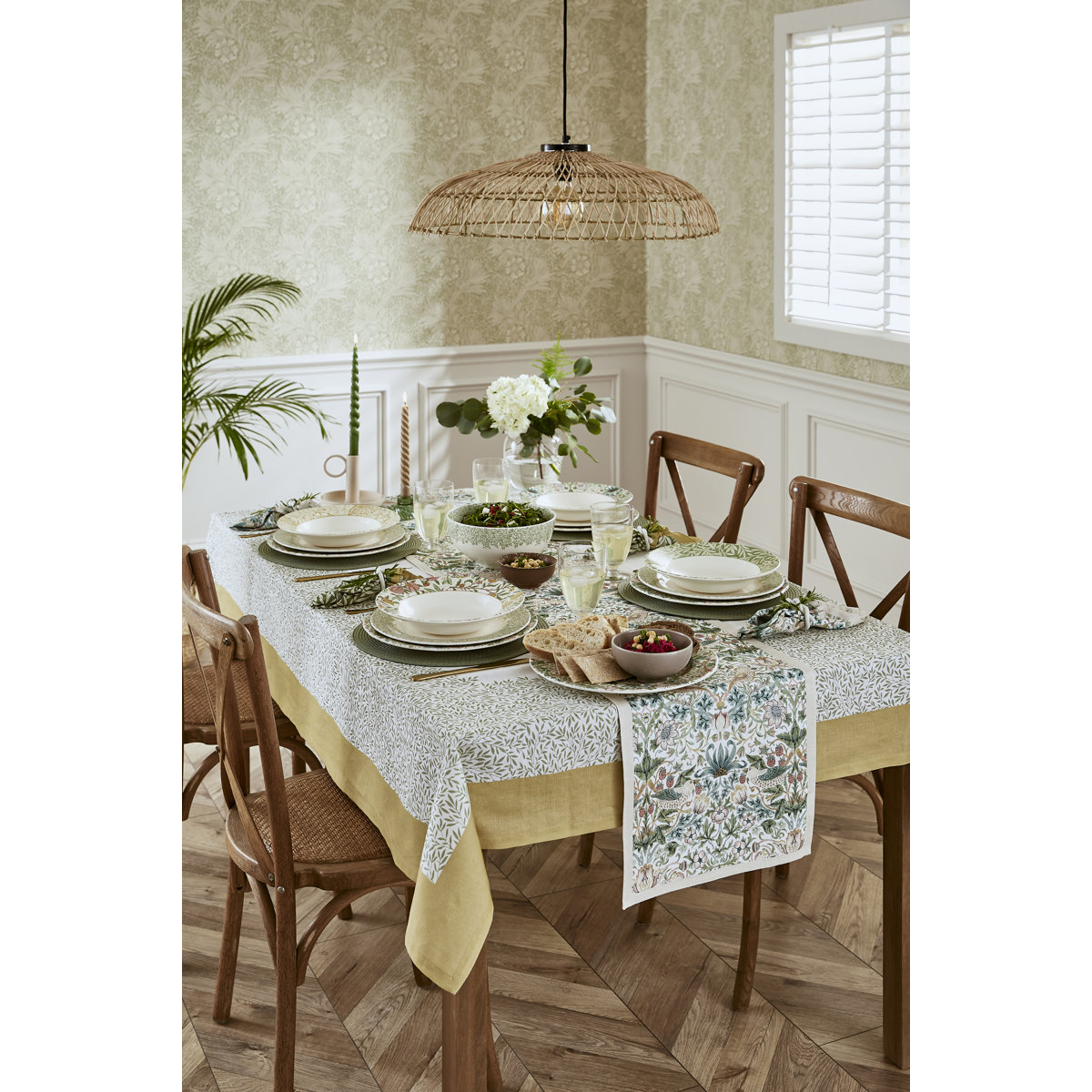 Spode Morris & Co Salad Plate & Reviews | Birch Lane