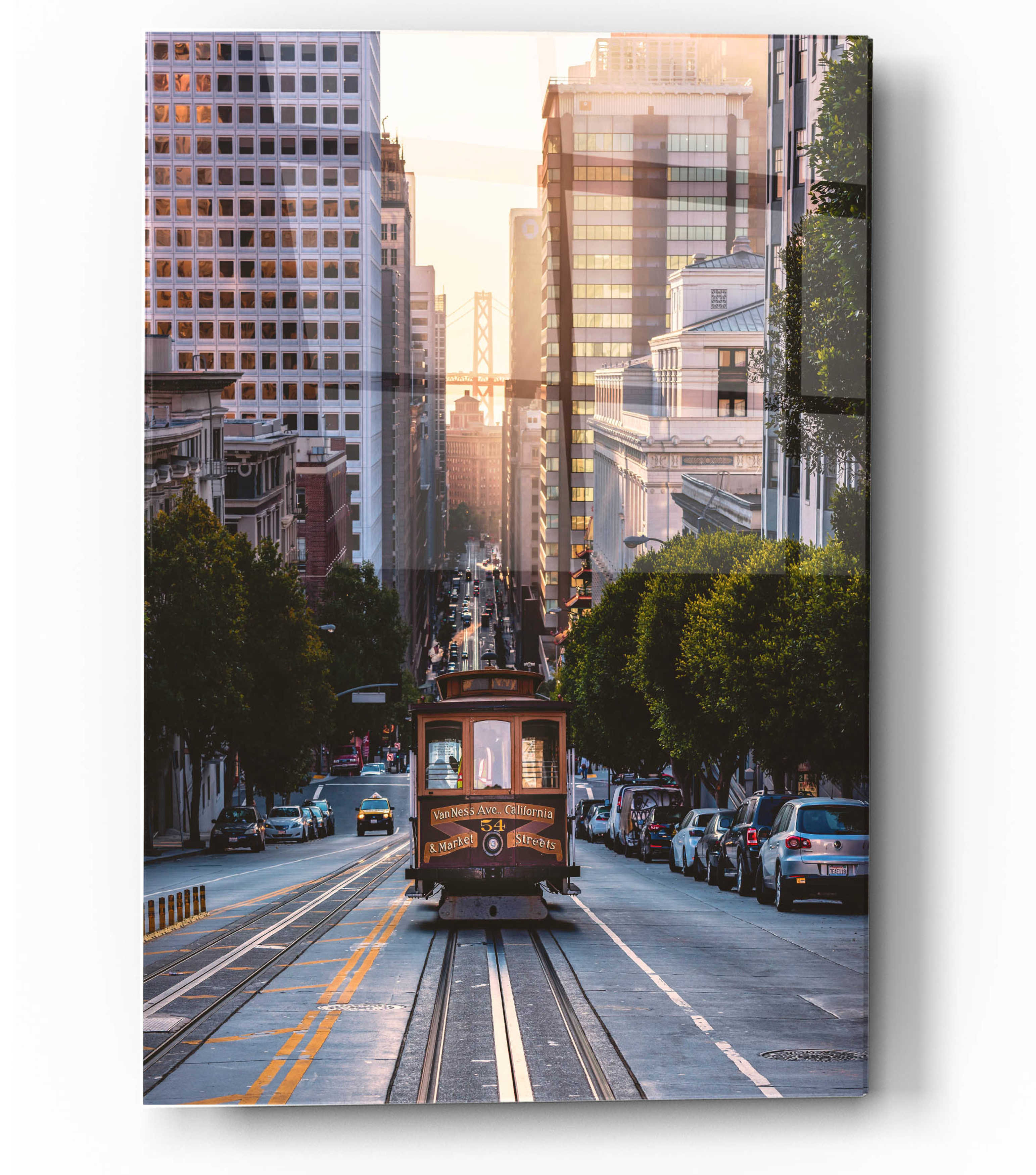 Ebern Designs The Trolly'' By Bruce Getty, Acrylic Glass Wall Art | Wayfair