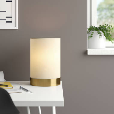 Hokku Designs Brandeis 59'' Black Tray Table Floor Lamp | Wayfair