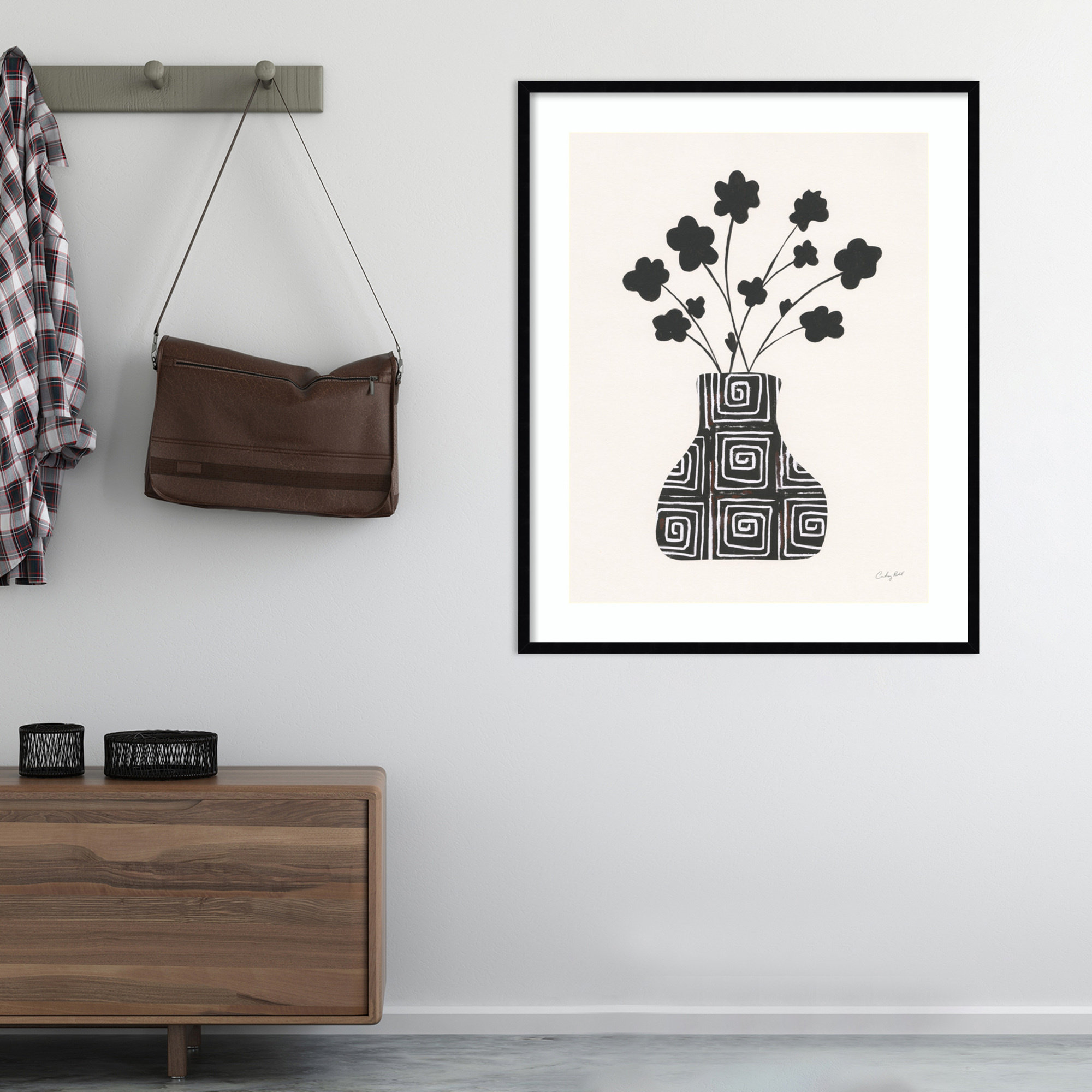 Latitude Run® Shadow Vessel II By Courtney Prahl Wood Framed Wall Art ...