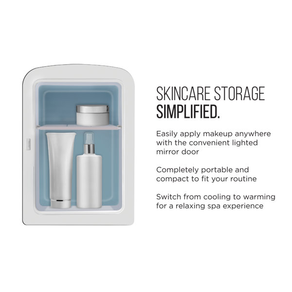 Chefman 0.14 Cubic Feet Portable Countertop Mini Fridge & Reviews | Wayfair