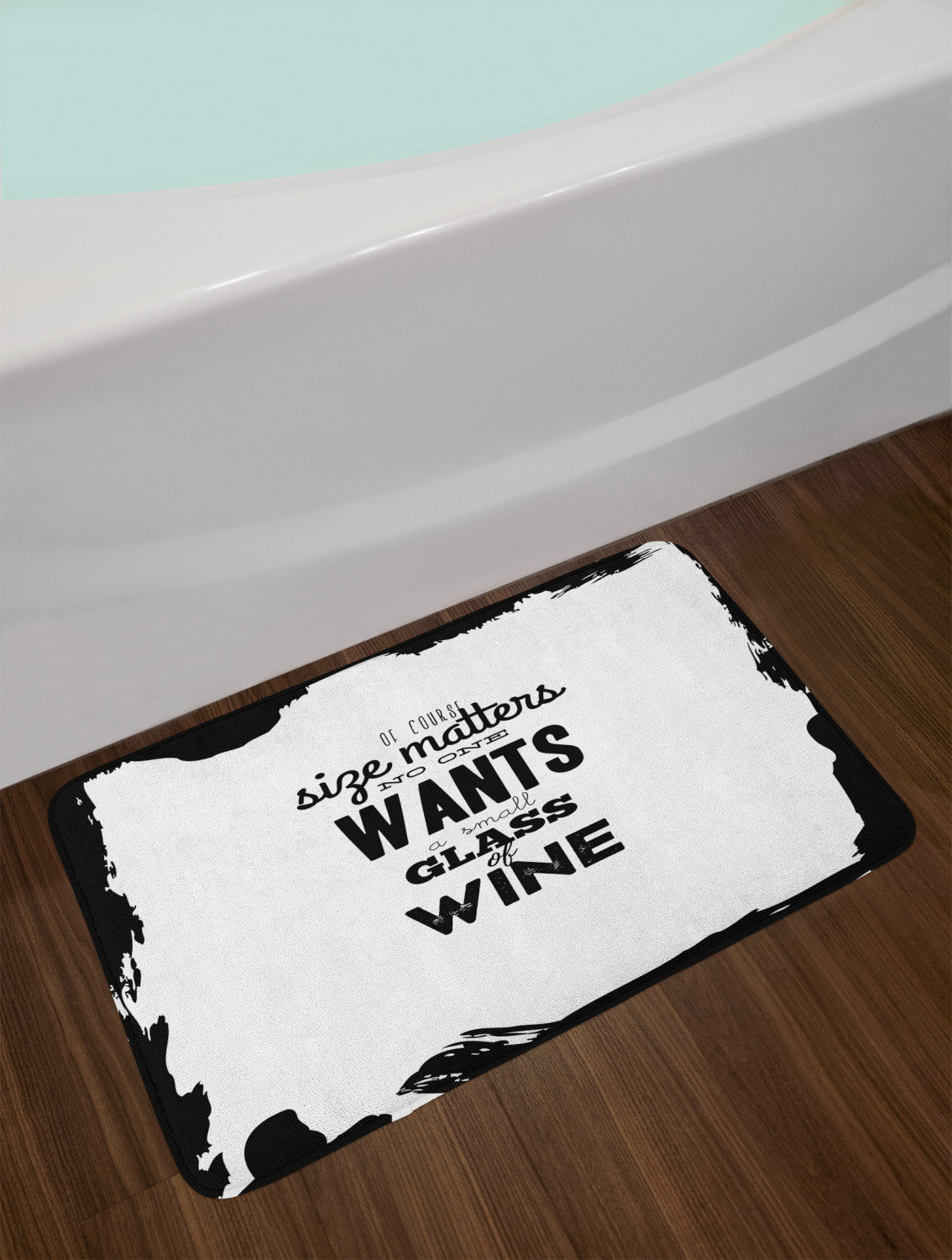 Ambesonne Humorous Bath Rug | Wayfair