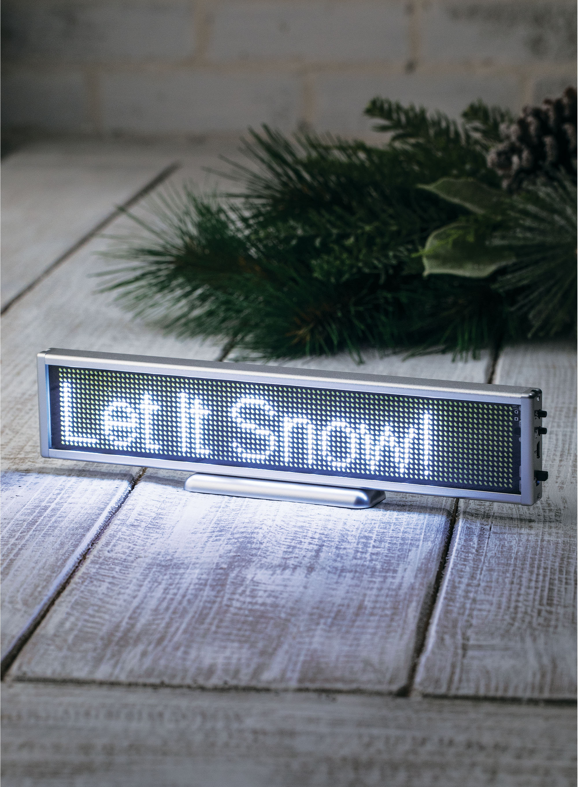 Clover Lane Scrolling LED Sign | Wayfair