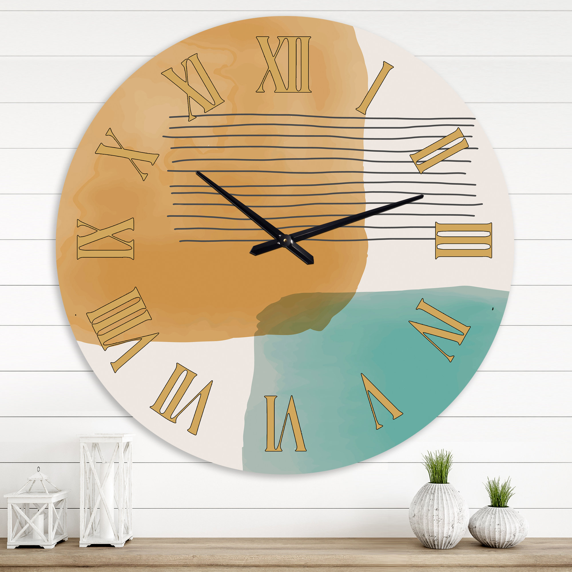 East Urban Home Minimal Elementary and Geometric Compostions XXXXV ...