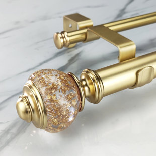 Double Curtain Rods | Wayfair