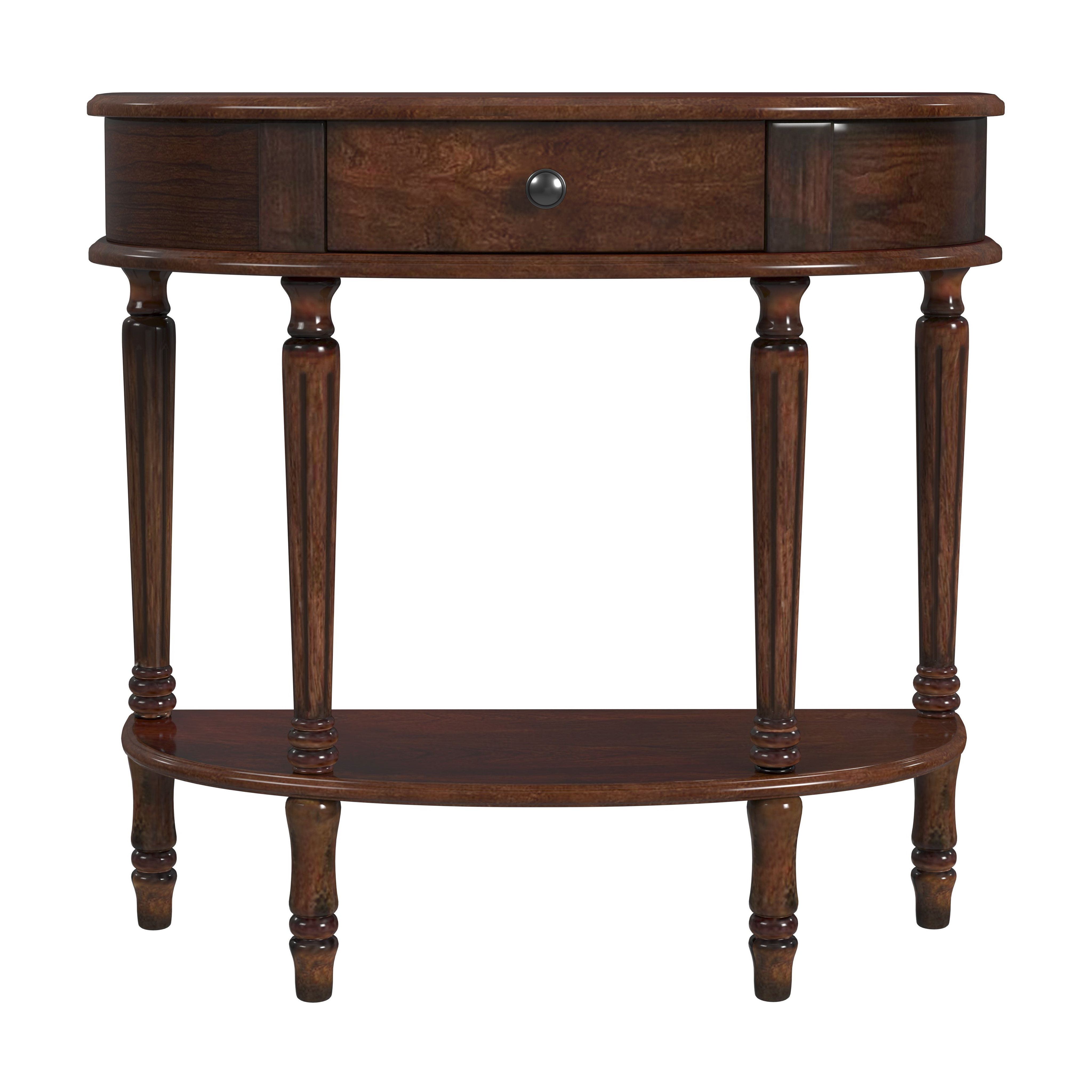 Butler Mozart Demilune Console Table with Storage & Reviews | Perigold