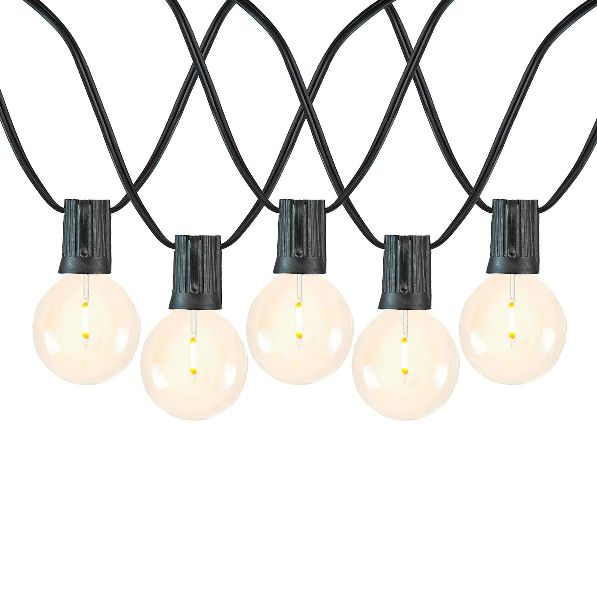 Arlmont & Co. Doyne 25'' Outdoor LED 25 - Bulb Globe String Light (End ...