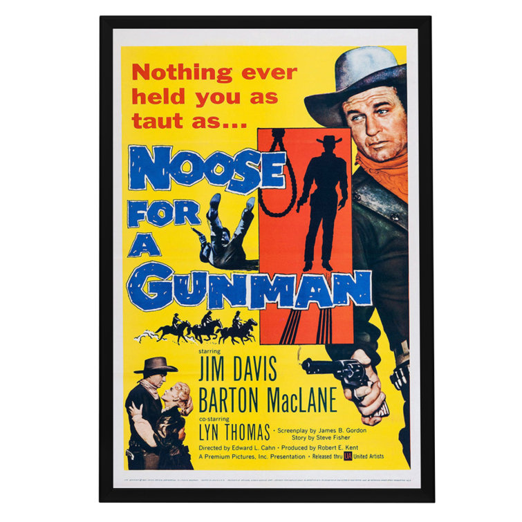 Red Barrel Studio® " Noose For A Gunman (1960) " on Paper | Wayfair