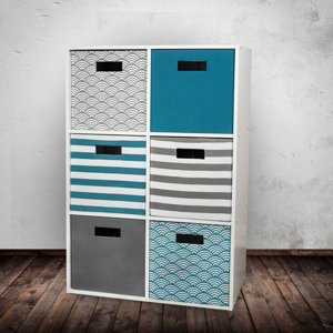 Ebern Designs Solid Fabric Bin & Reviews | Wayfair