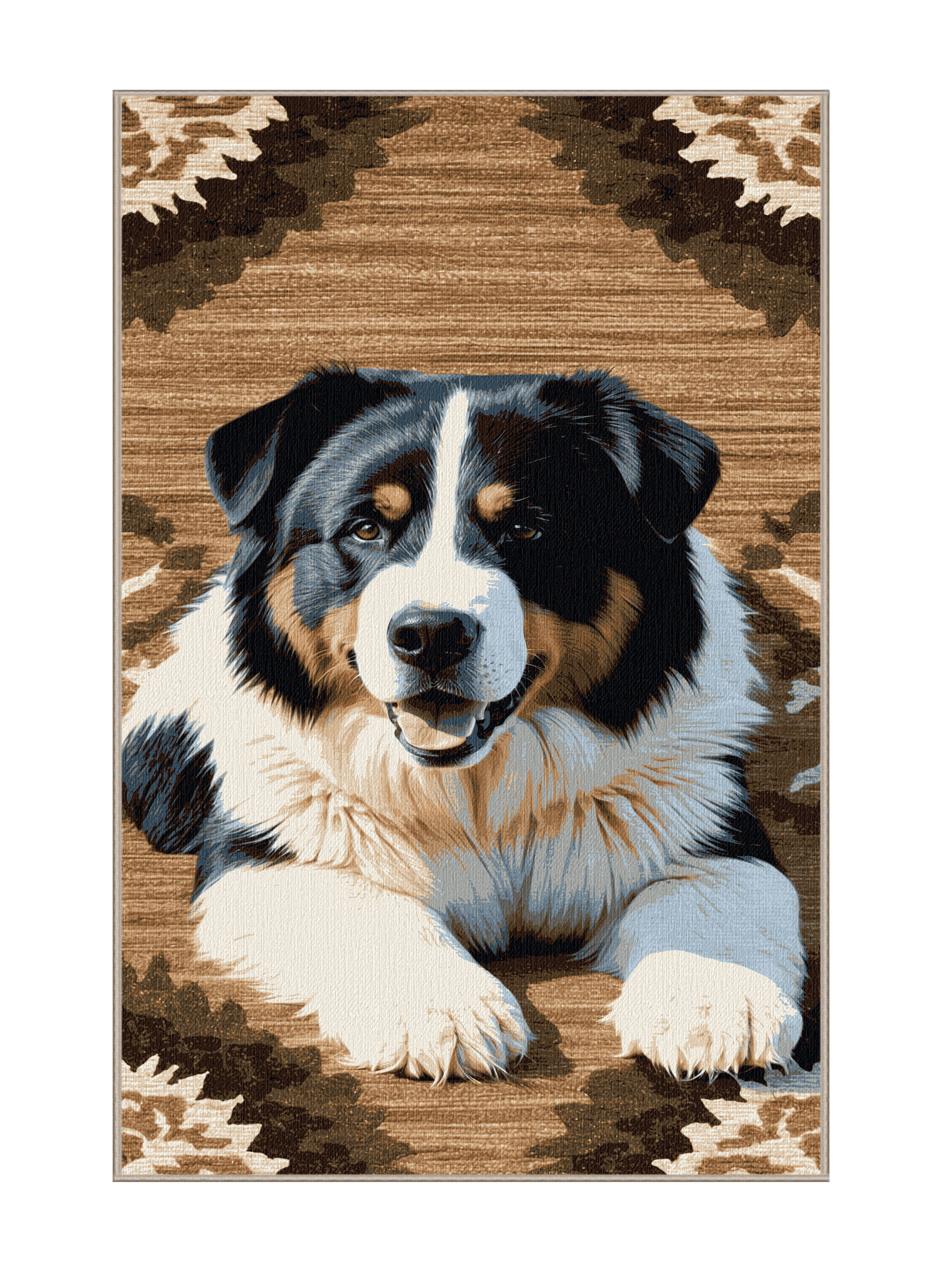 Red Barrel Studio® Washable Karelian Bear Dog Dogs Area Rug | Wayfair