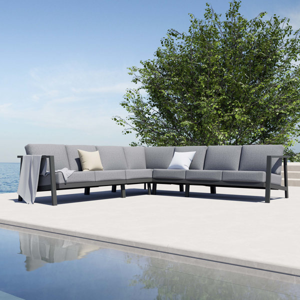 Birch Lane Pindall 5-Piece Deep Seating Sectional - Wayfair Canada