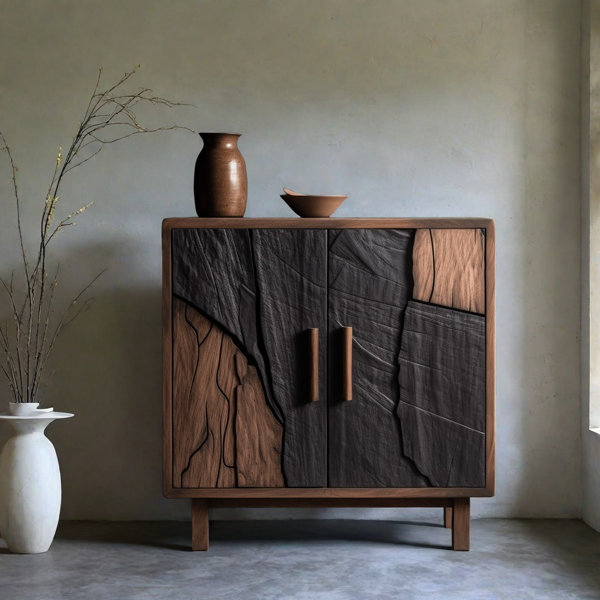 Licalilo Retro Simple Durable American Style Accent Cabinet | Wayfair