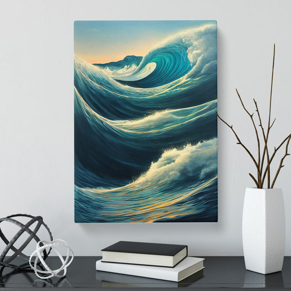 House of Hampton Seascape Ocean Montage | Wayfair.co.uk
