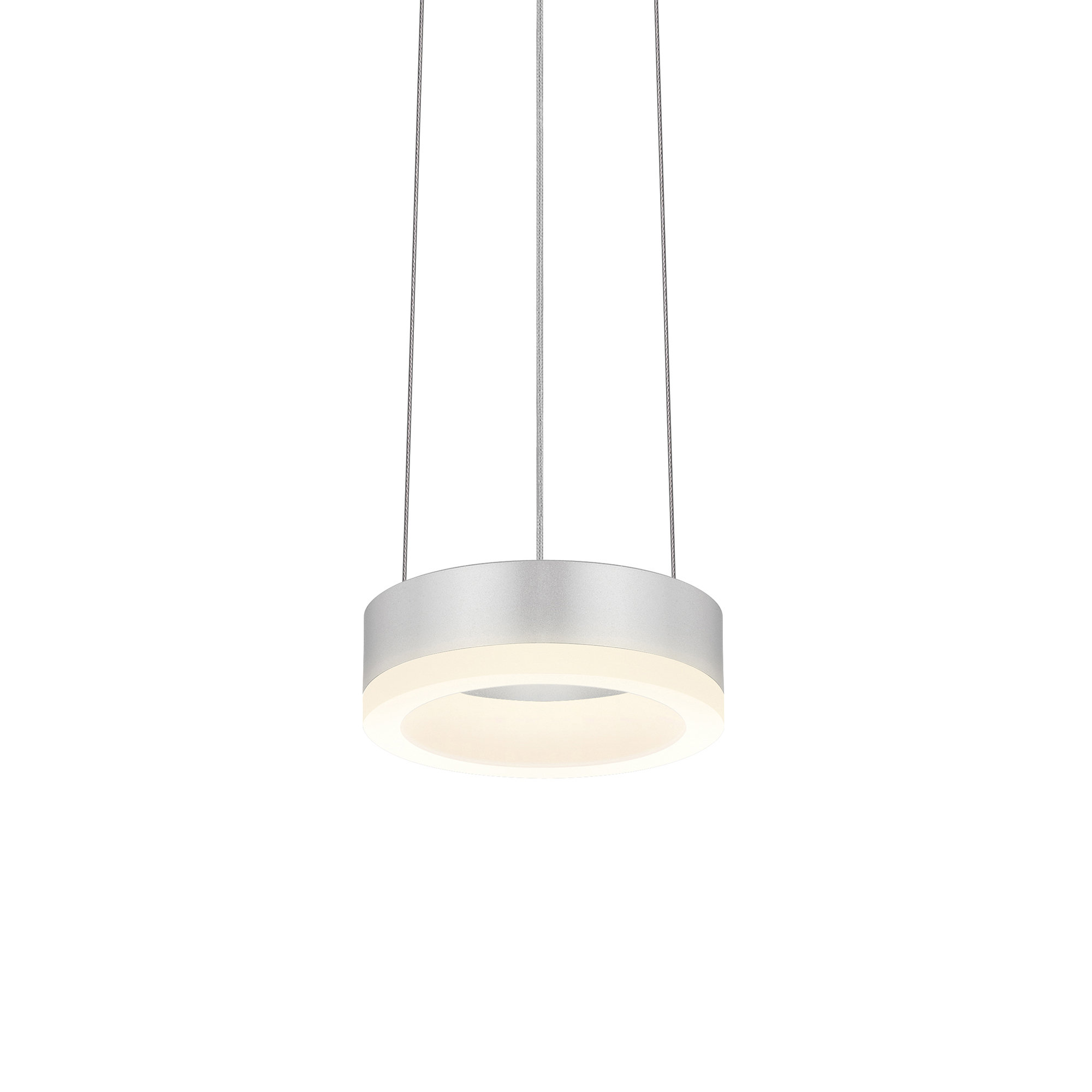 SONNEMAN Corona LED Ring Pendant with 240" Cable - 3000K | Wayfair