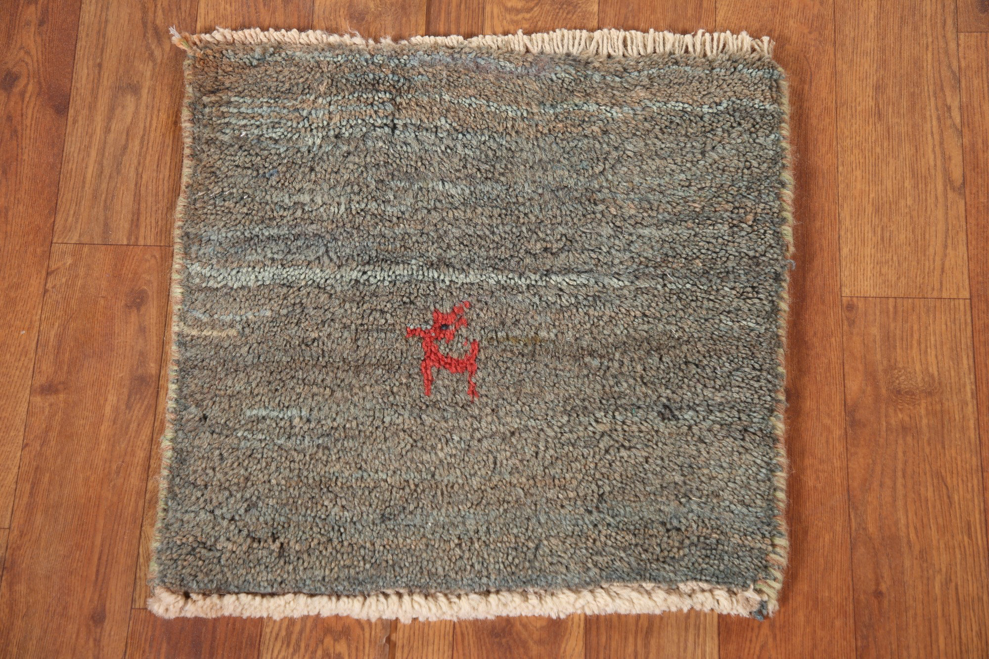 Isabelline Tribal Square Gabbeh Persian Rug 1x1 | Wayfair