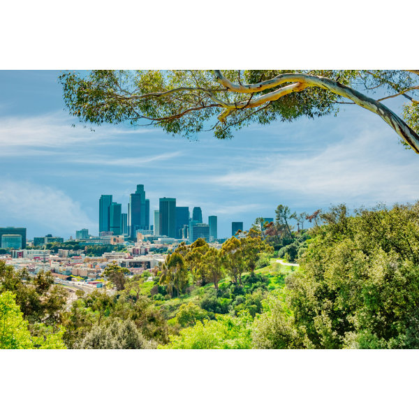 Ebern Designs " Los Angeles Skyline Is Surrounded By Trees " by ...