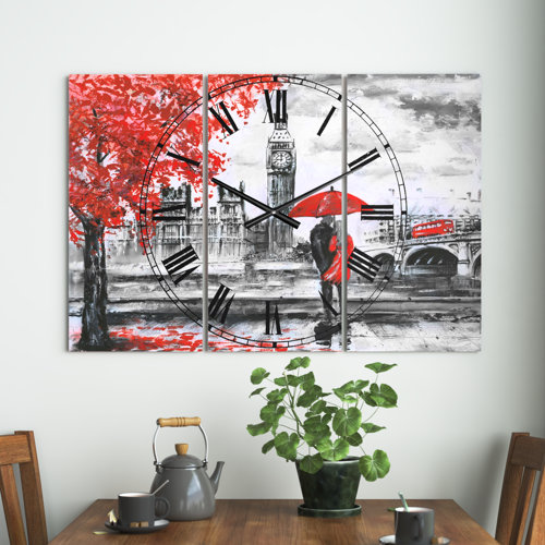 Rectangular Wall Clocks You'll Love | Wayfair