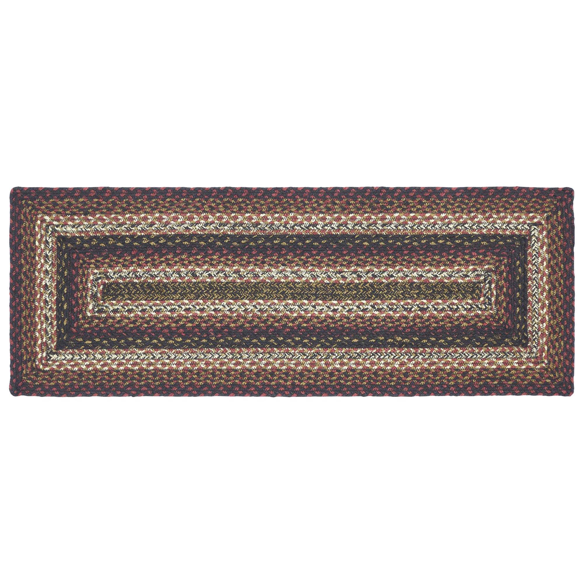 August Grove® Birtwhistle Rectangle Geometric Jute Table Runner ...