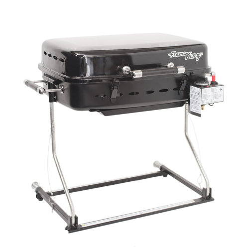 Flame King RV Or Trailer Mounted BBQ - Motorhome Gas Grill - 214 Sq ...