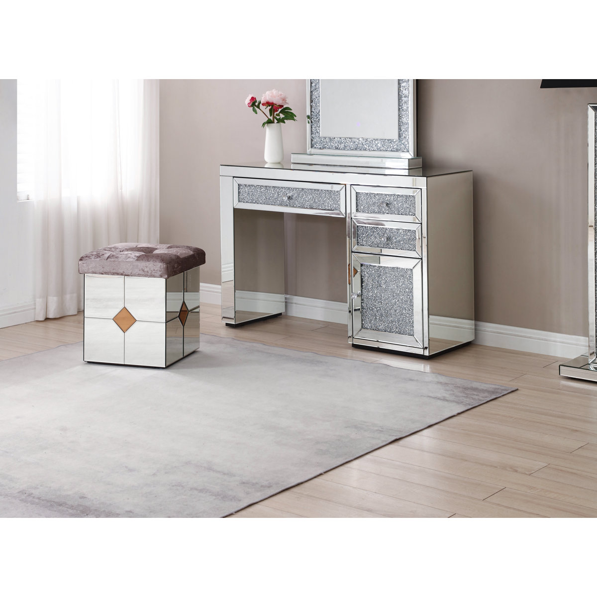 Mercer41 Vanity Table | Wayfair