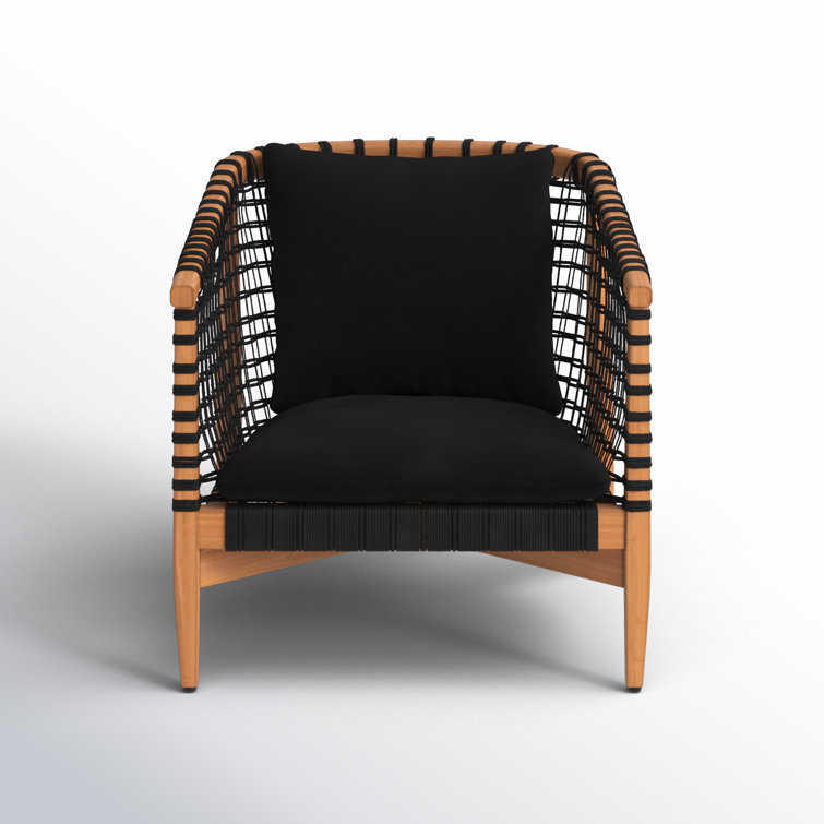 Joss & Main Izel Teak Outdoor Lounge Chair | Wayfair