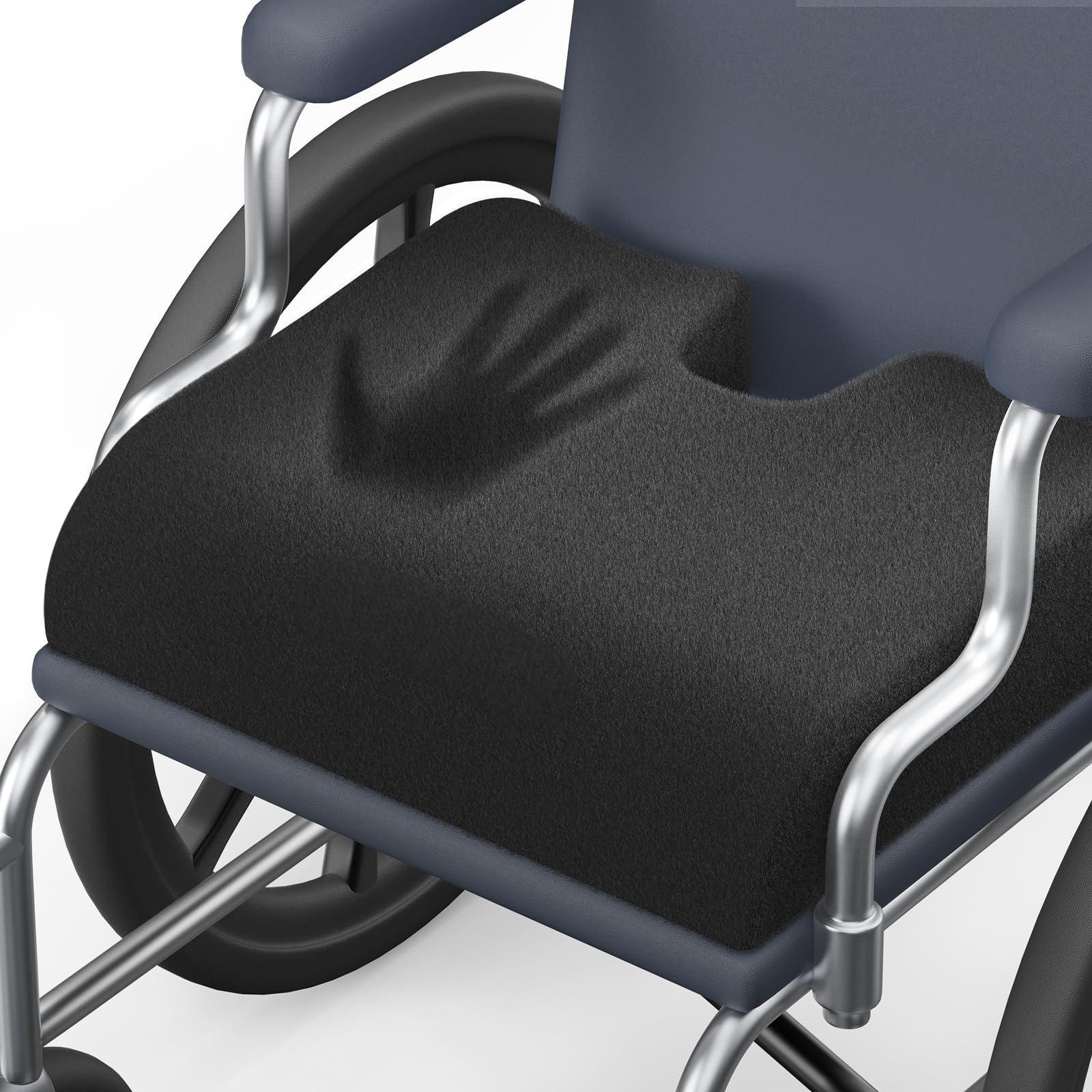 tangmaikeji Wheelchair Seat Cushions (18"X16"X3") For Sciatica, Back ...
