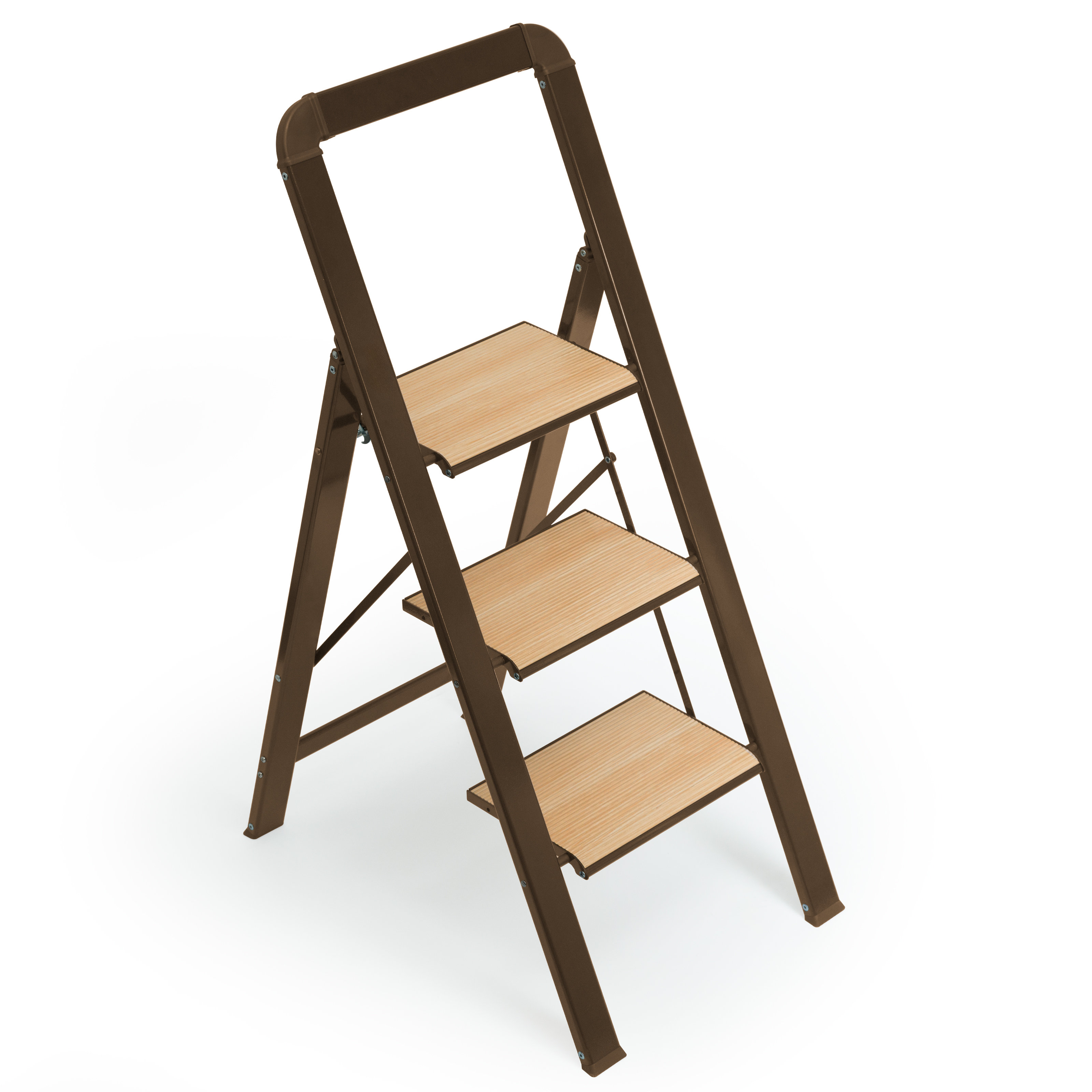 WFX Utility™ 3 - Step Aluminum Step Ladder "& Reviews" | Wayfair