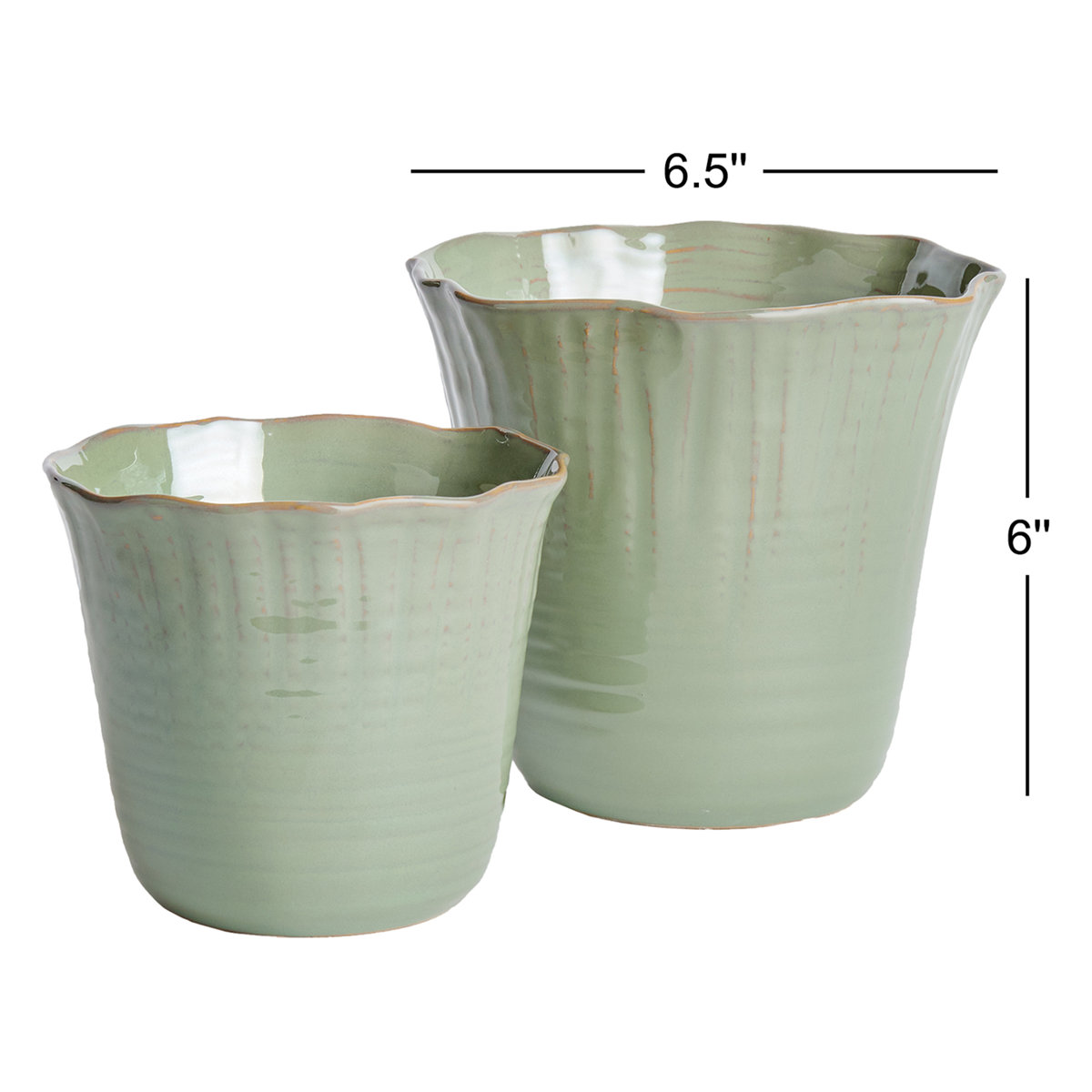 Birch Lane™ Marcel Handmade Ceramic Pot Planter | Joss & Main