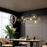 George Oliver Janal Modern Black Island Pendant Light For Kitchen 10 ...